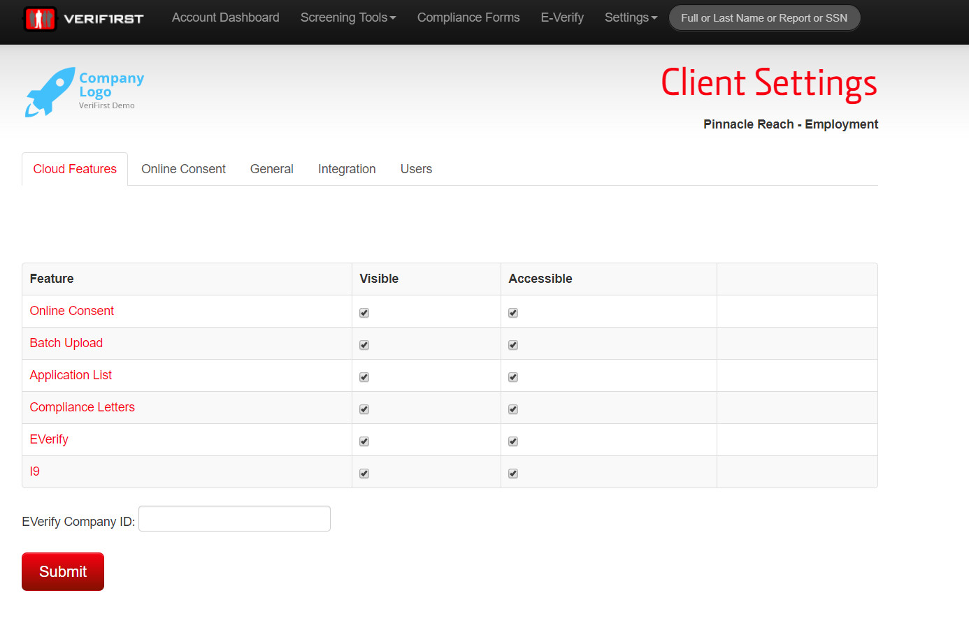 Create Background Check Packages with VeriFirst